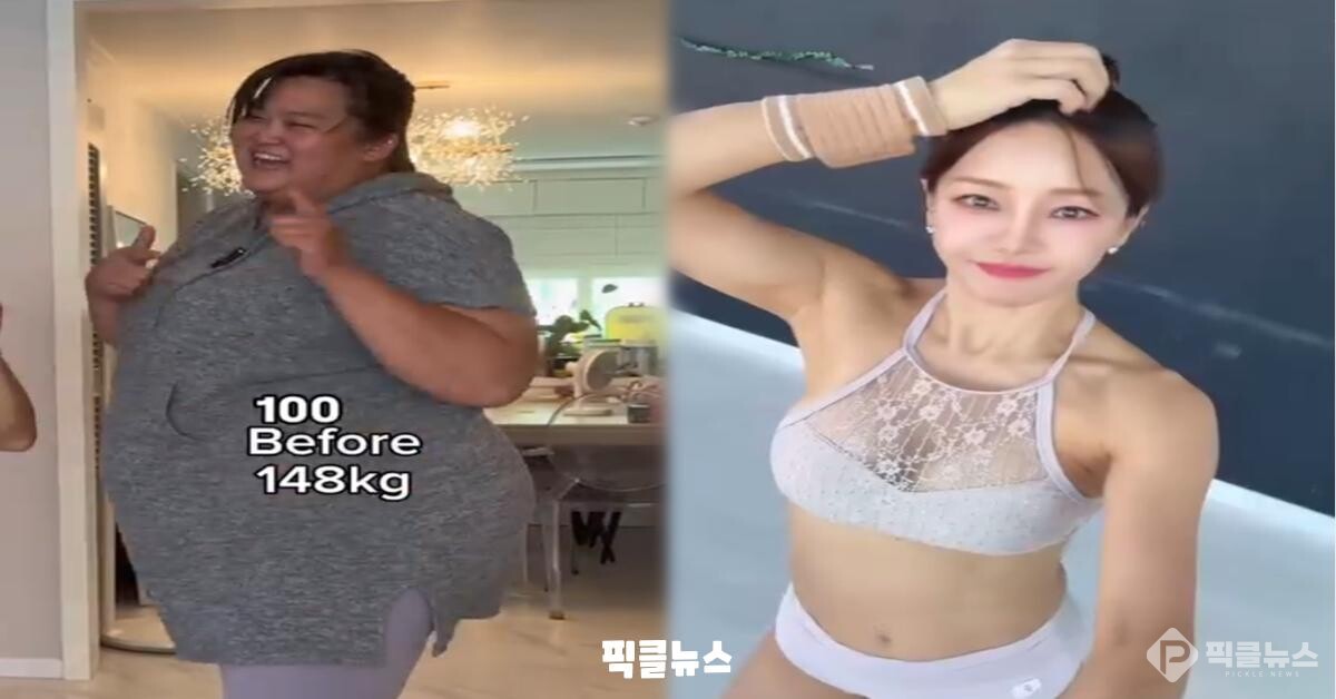 '150kg→88kg' 미나 시누이 박수지, 눈물의 샐러드 다이어트…"70kg 목표 향해 또 뛴다"